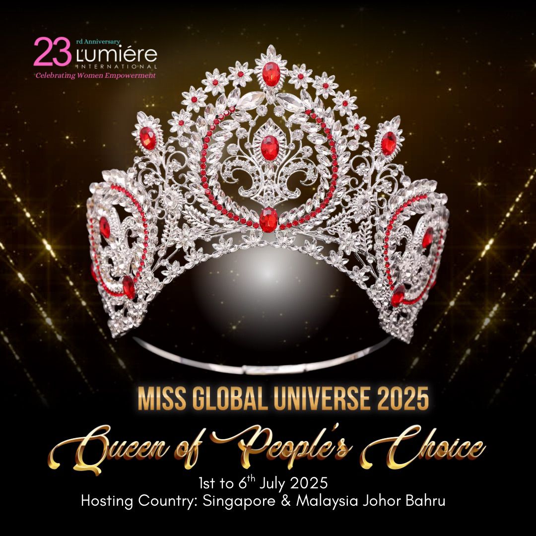 MISS GLOBAL UNIVERSE 2025 VIRTUAL VOTE - LUMIERE INTERNATIONAL PAGEANTRY