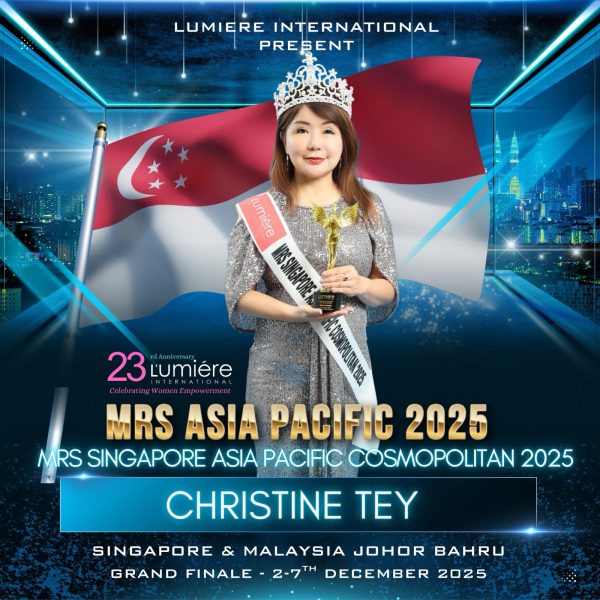 MRS SINGAPORE ASIA PACIFIC COSMOPOLITAN 2025 - MRS ASIA PACIFIC 2025